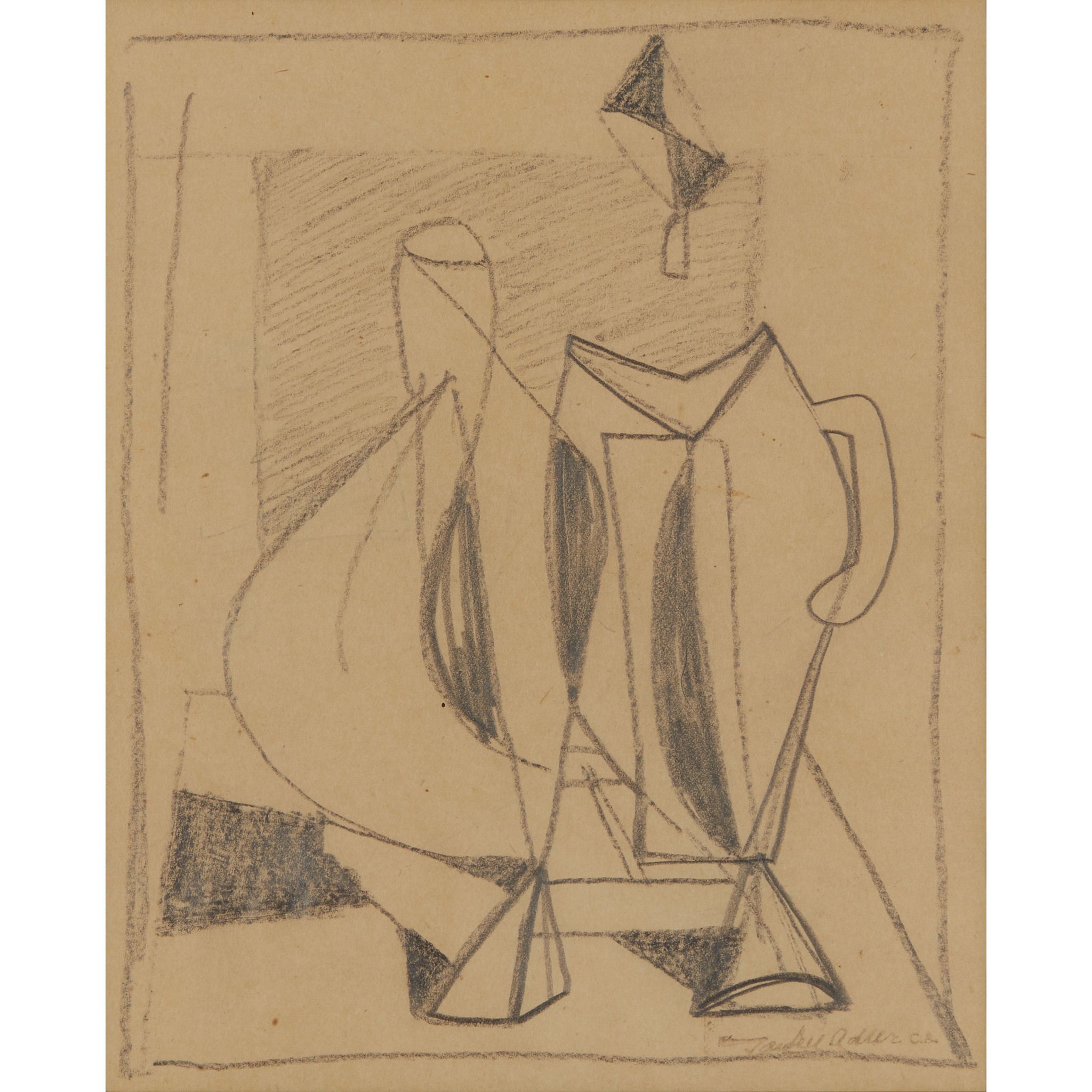 JANKEL ADLER (POLISH 1895-1949) CUBIST DRAWING | 14 July 2022