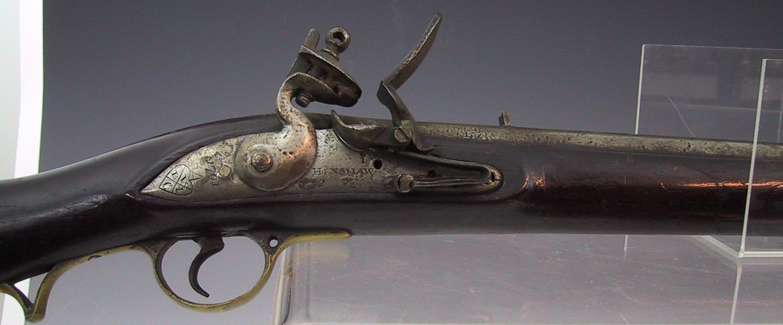 An 18th century military flintlock short land pattern musket (Brown ...