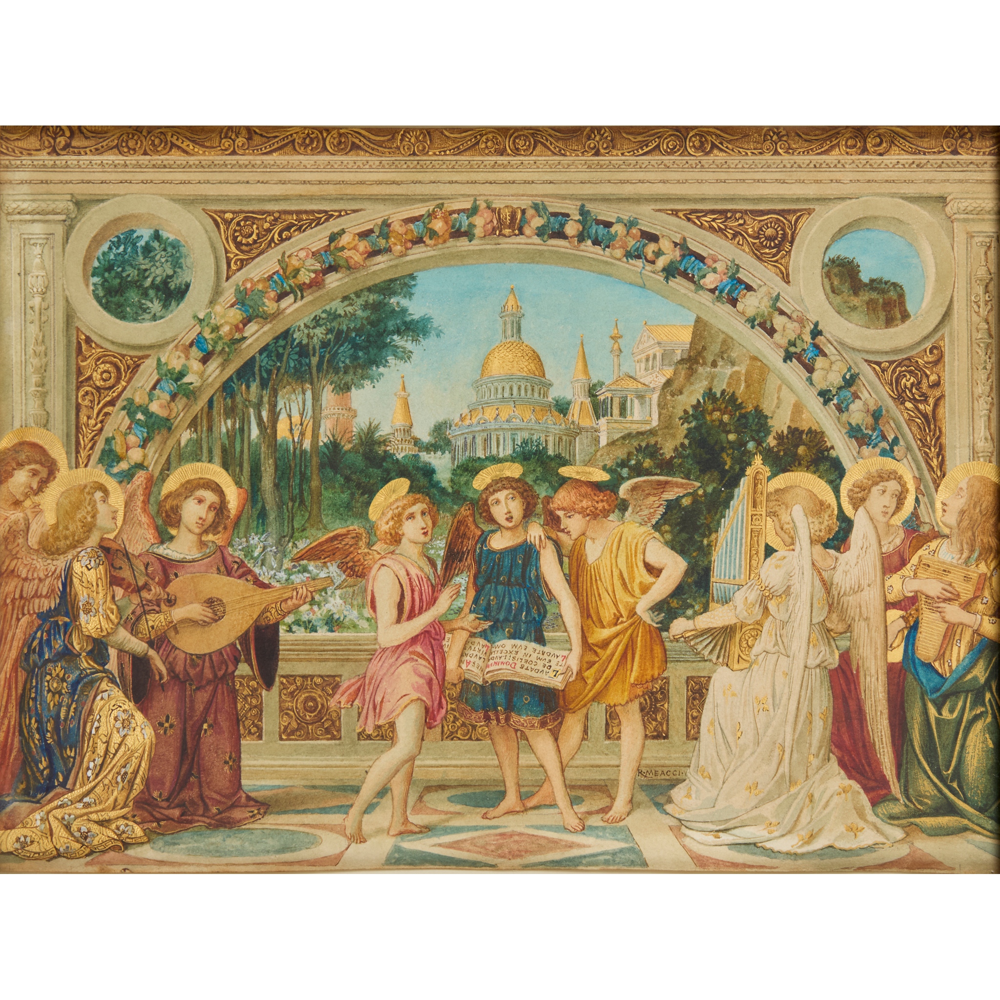 RICCIARDO MEACCI (1856-1938) LAUDATE DOMINUS | 16 October 2024