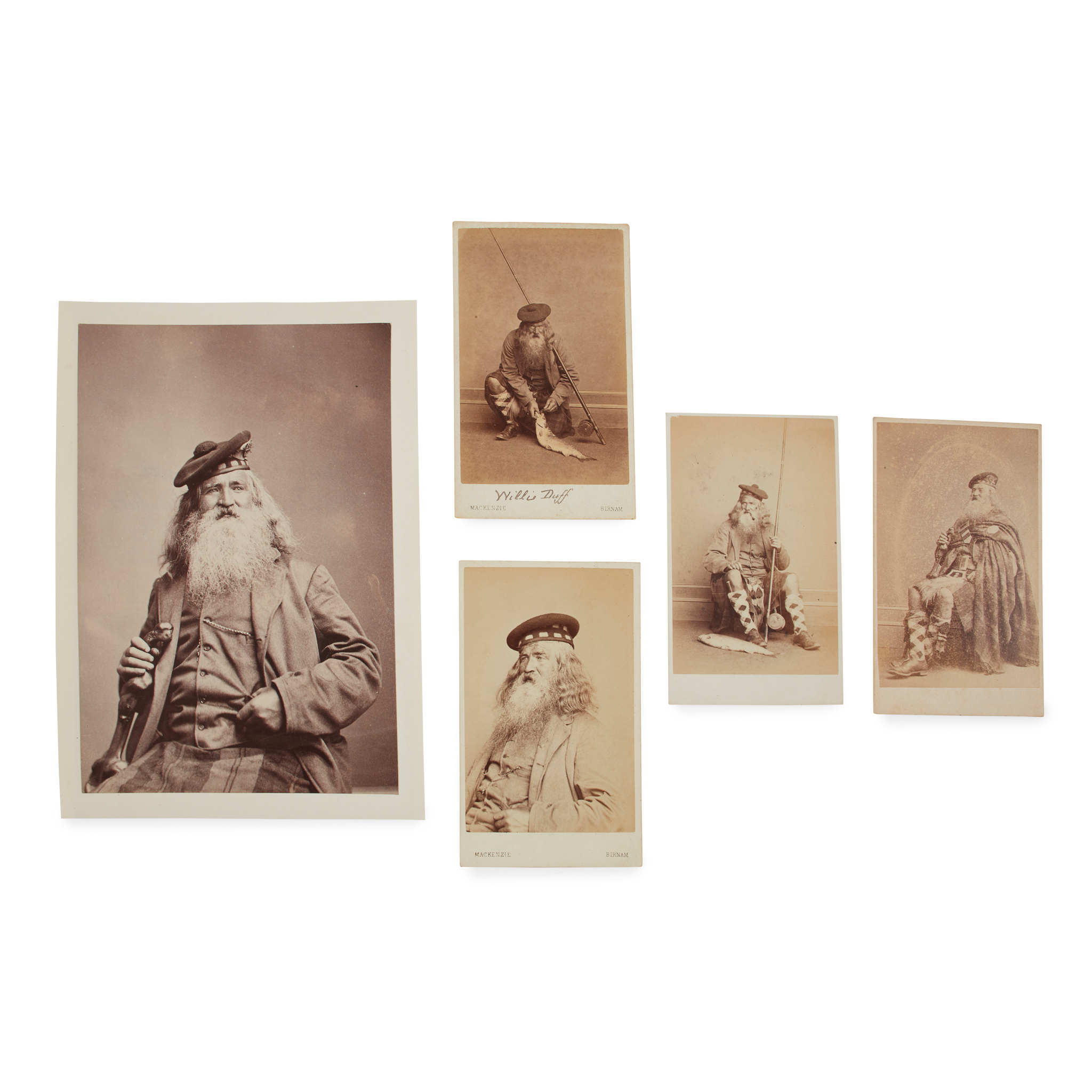 Beardy Willy Duff, Gamekeeper and Ghillie to 5th Duke Of Atholl 6 ...