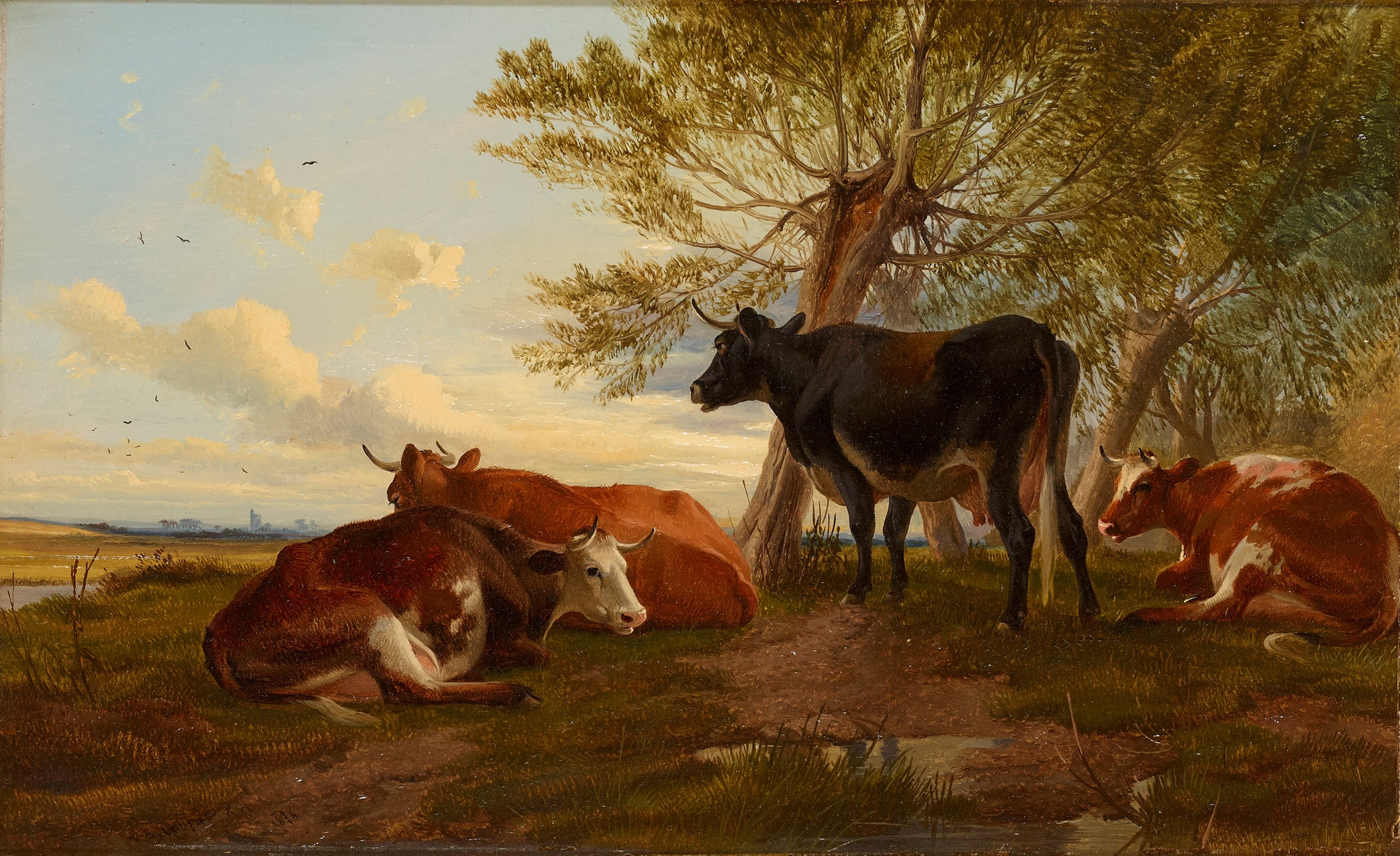 THOMAS SIDNEY COOPER R.A. (BRITISH 1803-1902) IN THE SHADE | 18 ...