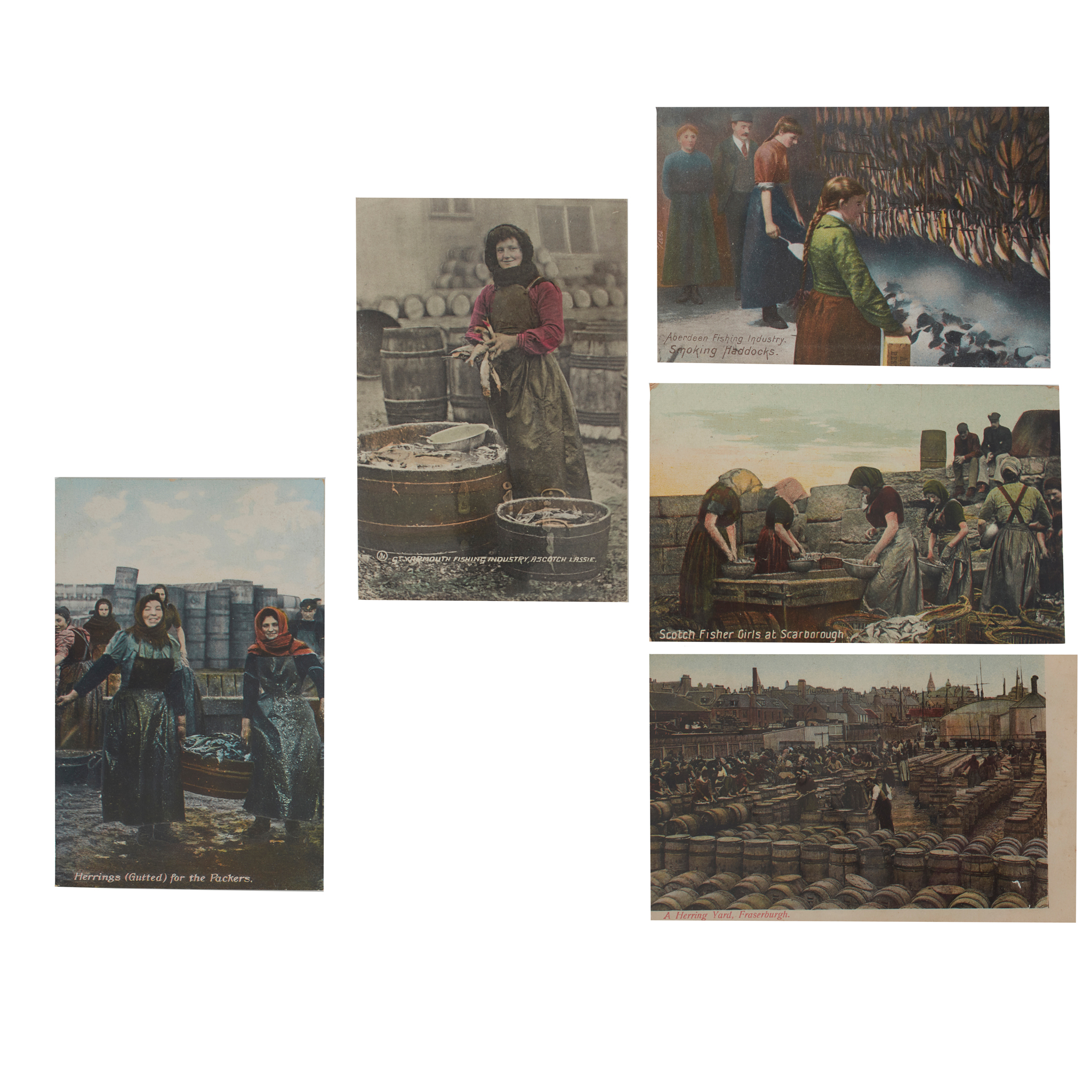 Fishwives Group of 18 postcards | 19 June 2024