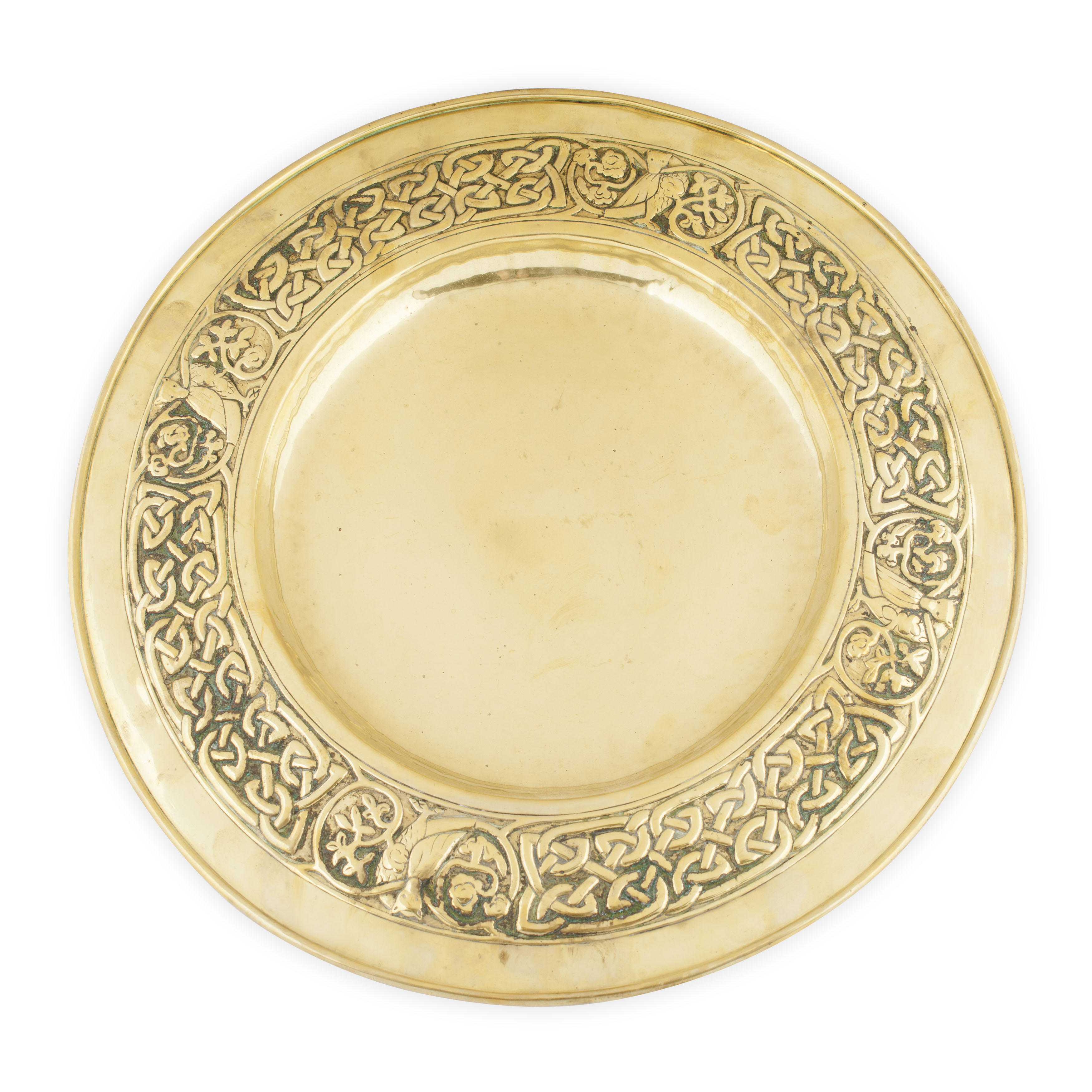 ALEXANDER RITCHIE (1856-1941) CIRCULAR BRASS CHARGER, CIRCA 1915 | 19 ...