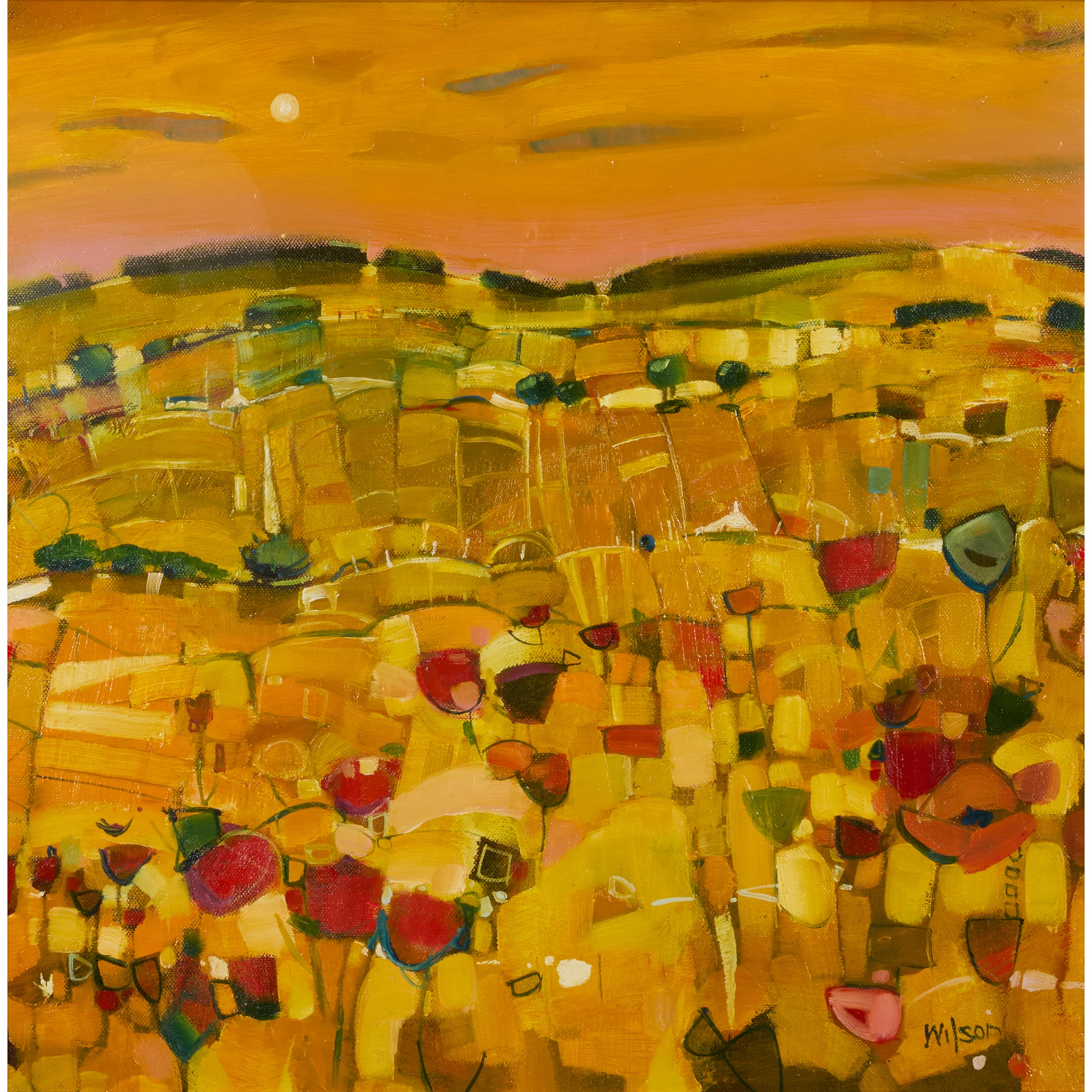 GORDON WILSON (SCOTTISH 1968-) ROLLING FINTRY FIELDS | 2 October 2024