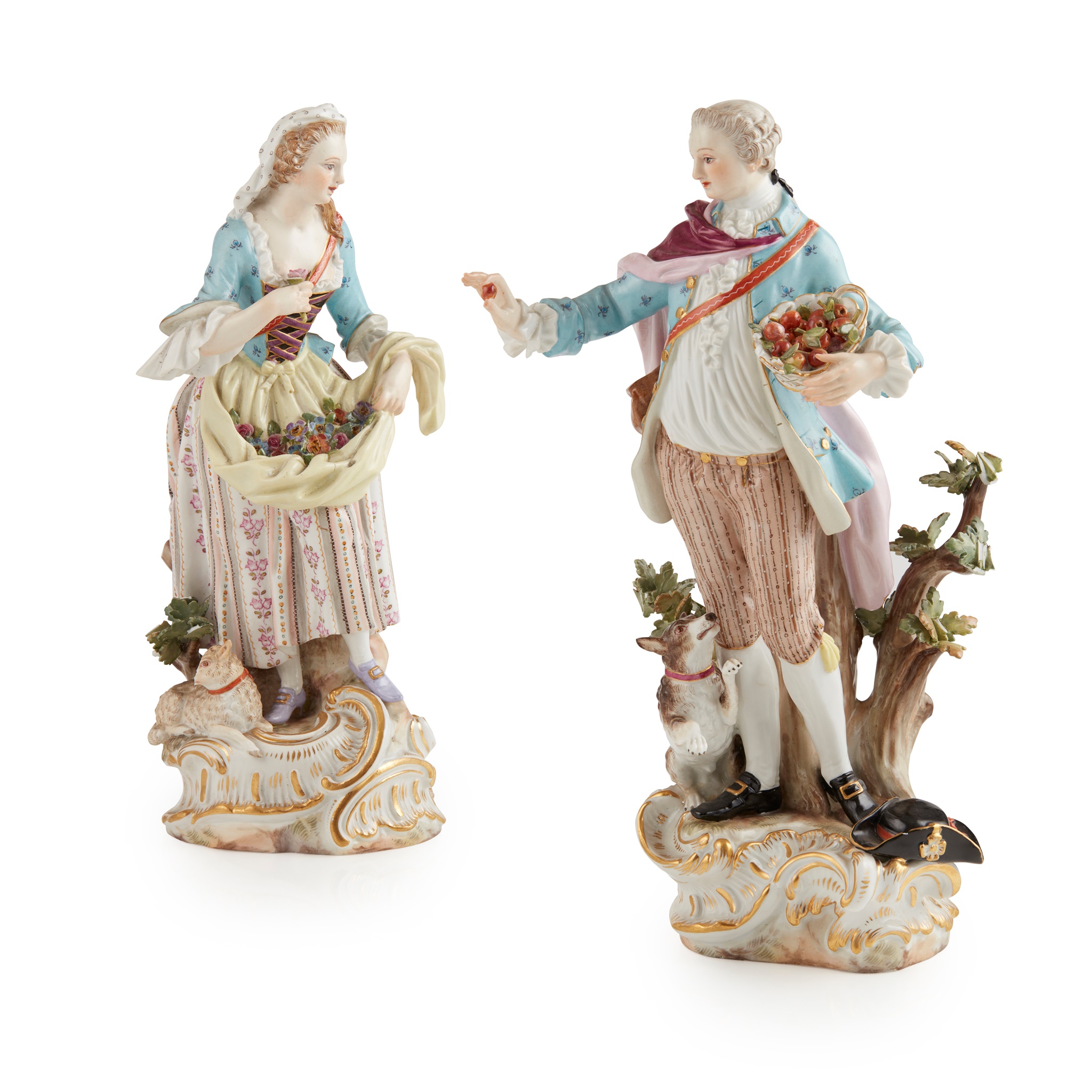 PAIR OF MEISSEN FIGURES OF A SHEPHERD AND SHEPHERDESS SECOND HALF 19TH CENTURY | 1 September 2022