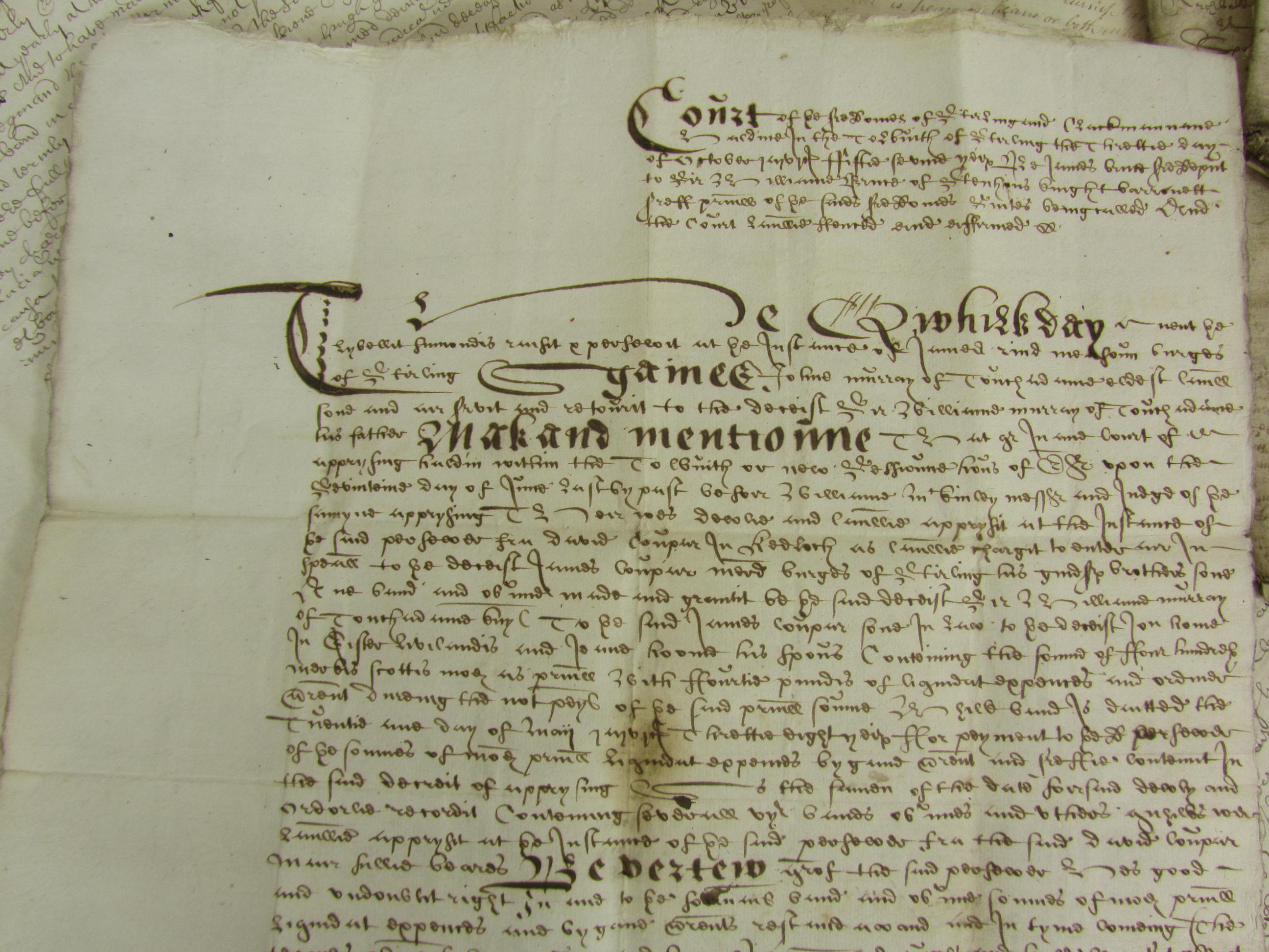 88 Seventeenth Century Scottish Legal Documents | 4 May 2016