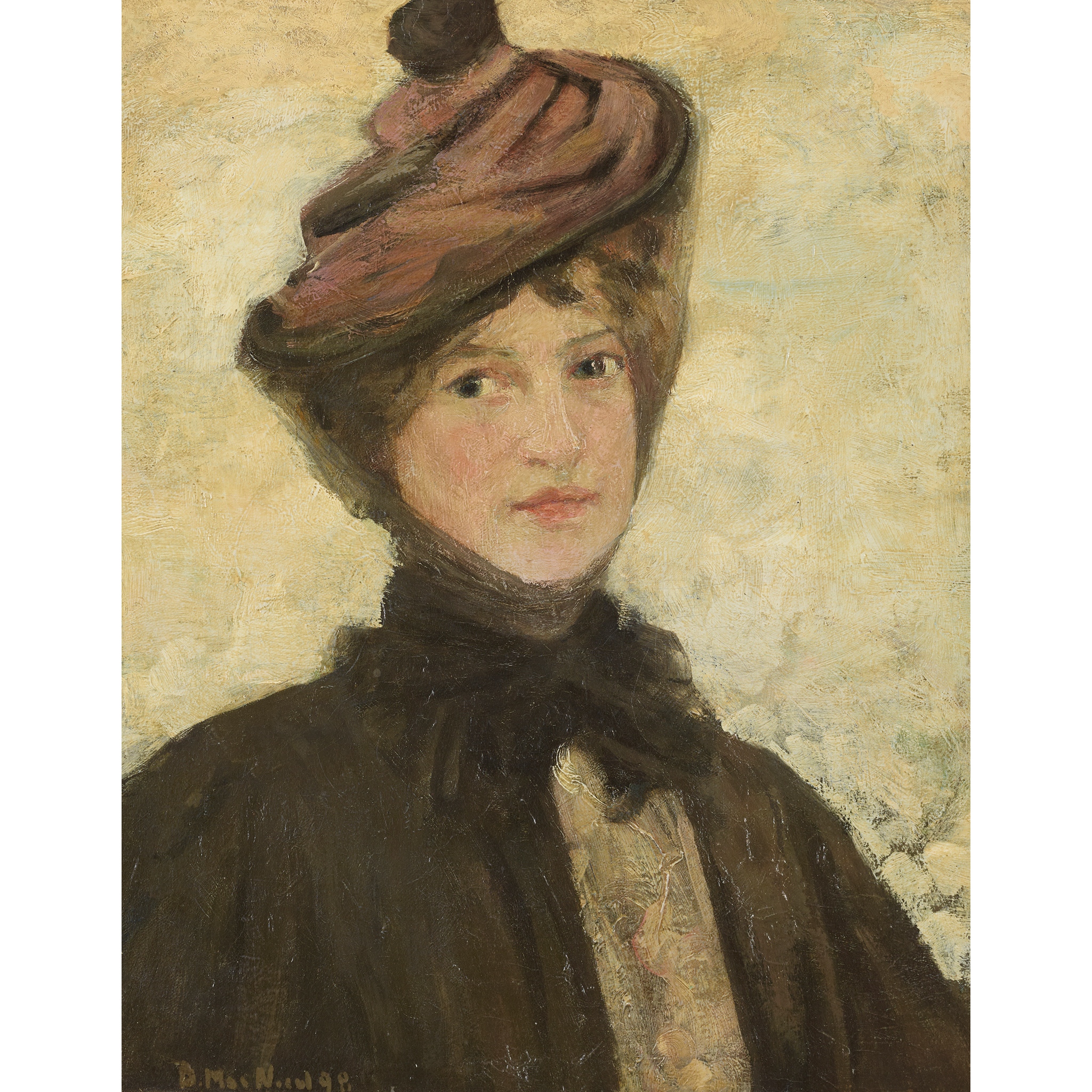 BESSIE MACNICOL (SCOTTISH 1869-1904) THE PINK HAT | 6 June 2024