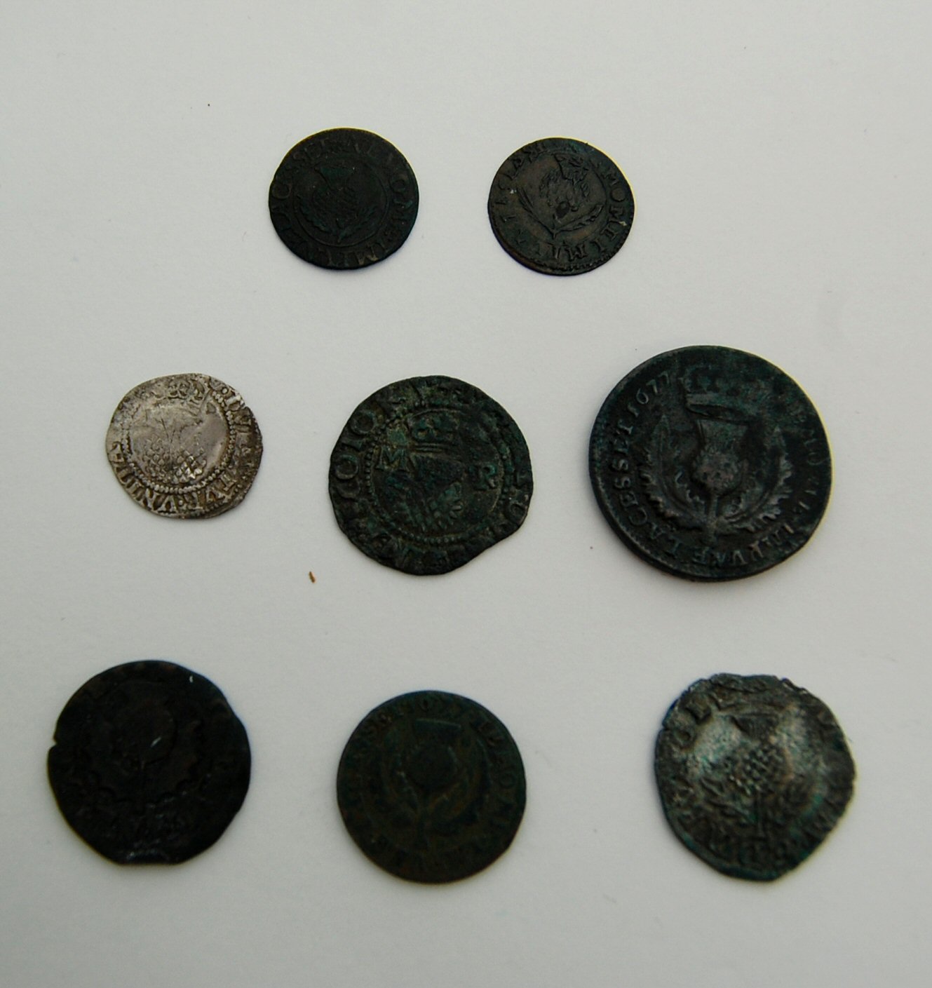 A group of Scottish coinage | 17 August 2009