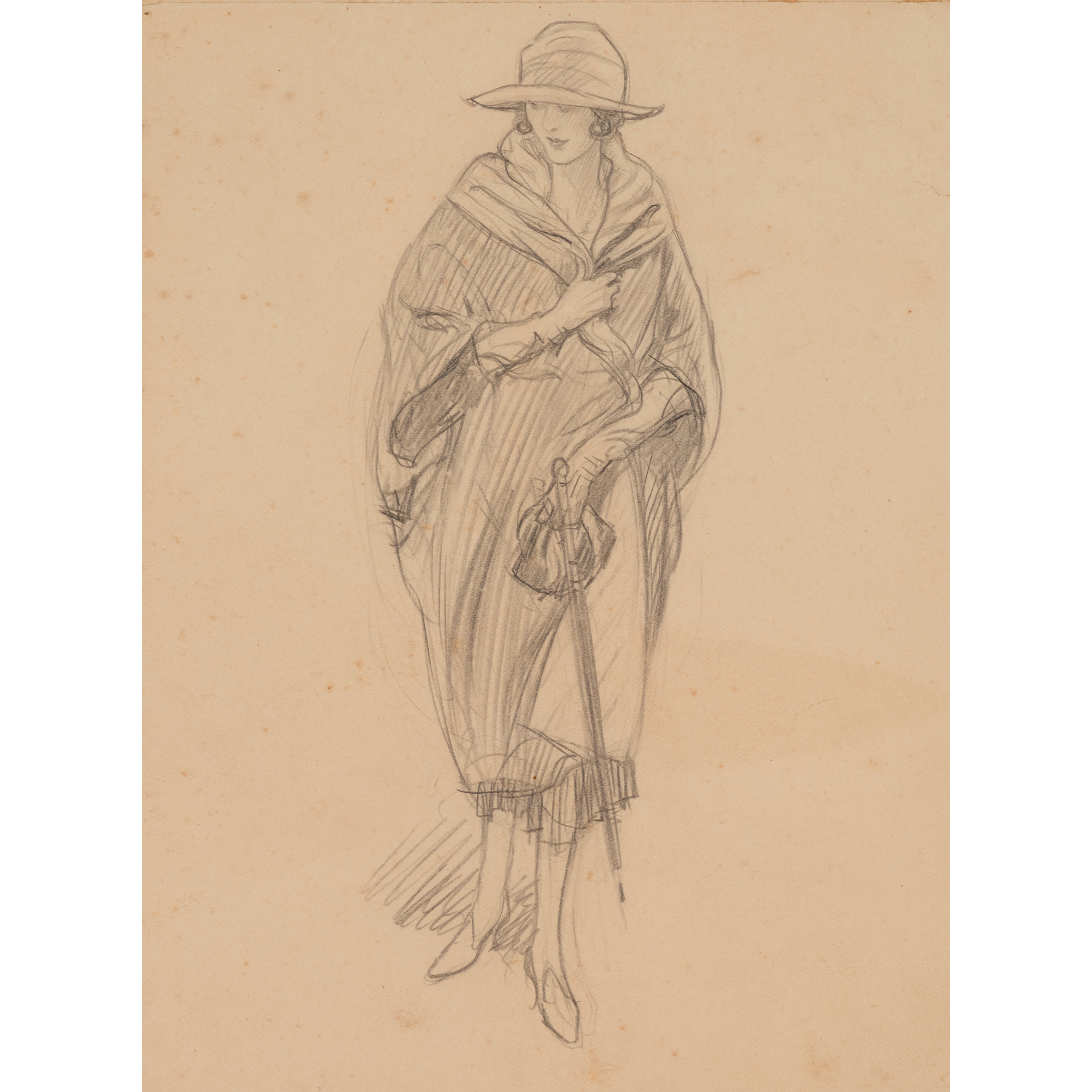 E.H. Shepard (1879-1976) 9 pencil sketches, many for Punch, 3 signed ...