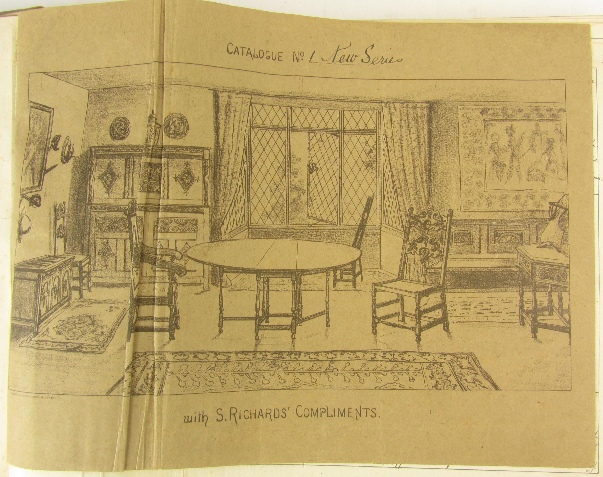 Richards, S., antique dealer of Nottingham, illustrated catalogues, 1890-1915 | 2 September 2015