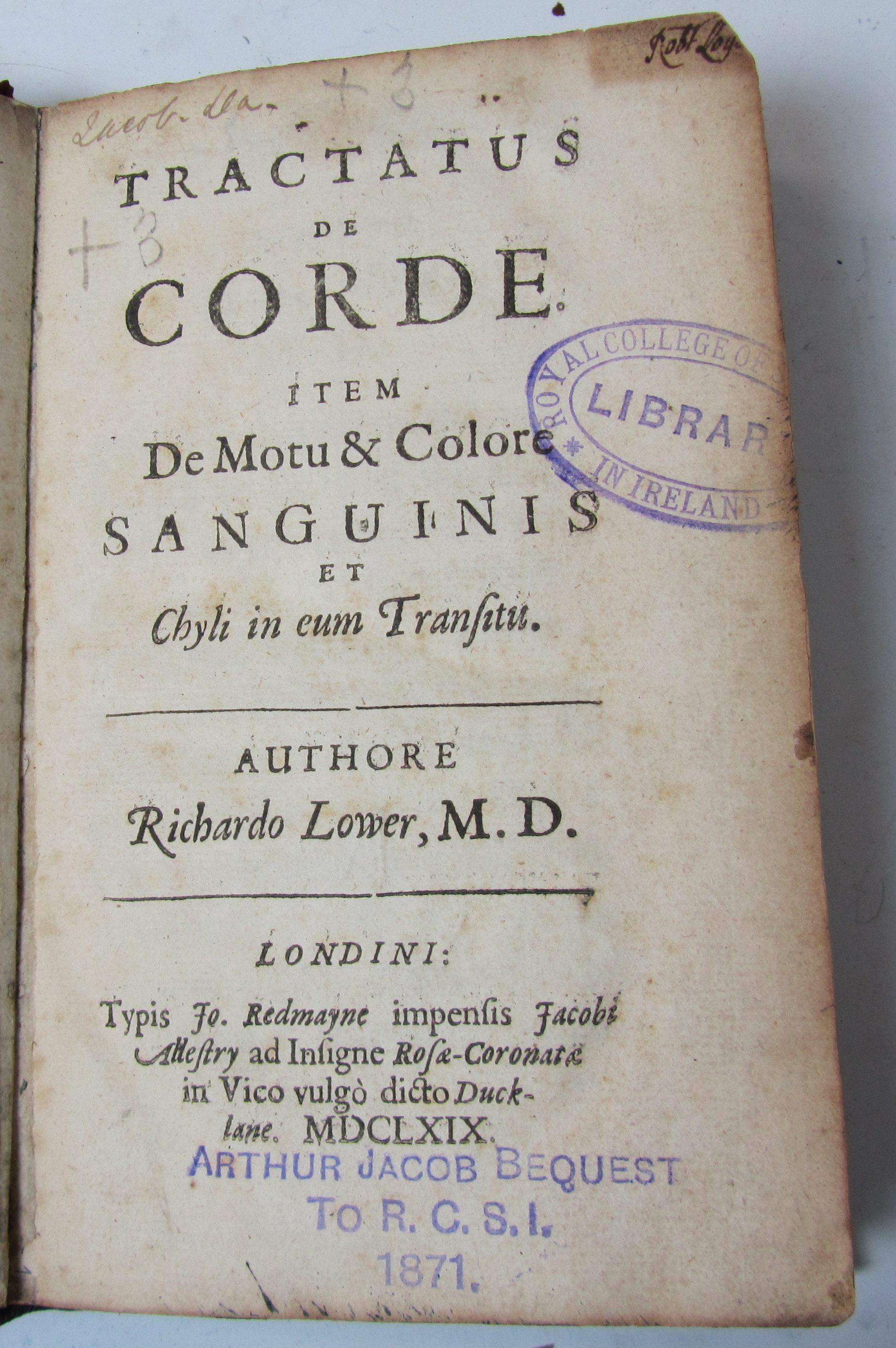 Lower, Richard | 4 May 2011