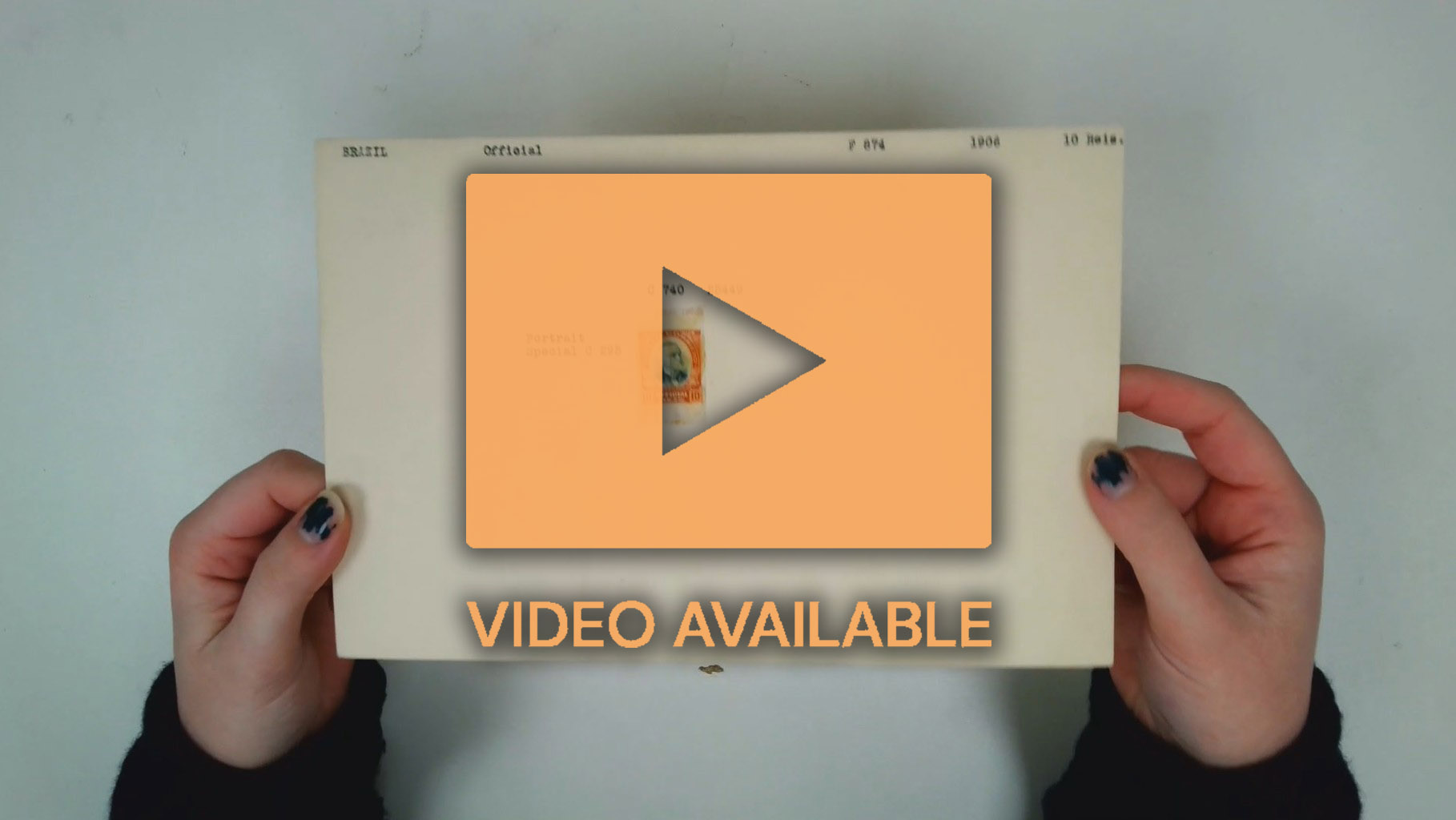 Brazil 1906 Officials set of 13 imperf proofs with different frames ...