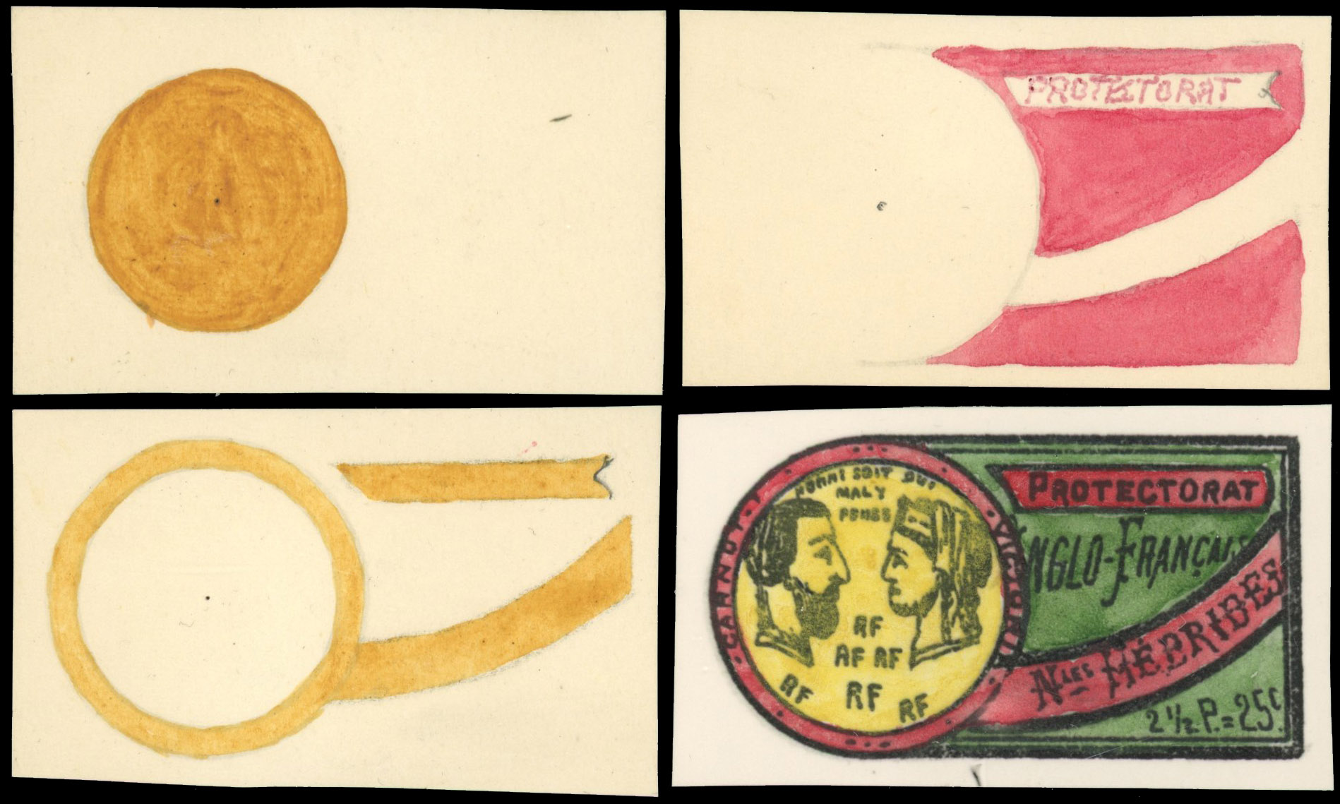 New Hebrides 1893 French Military Essays collection | 11 February 2026