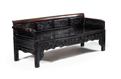 Past auction: Fine Chinese hongmu bench early 19th century | September ...