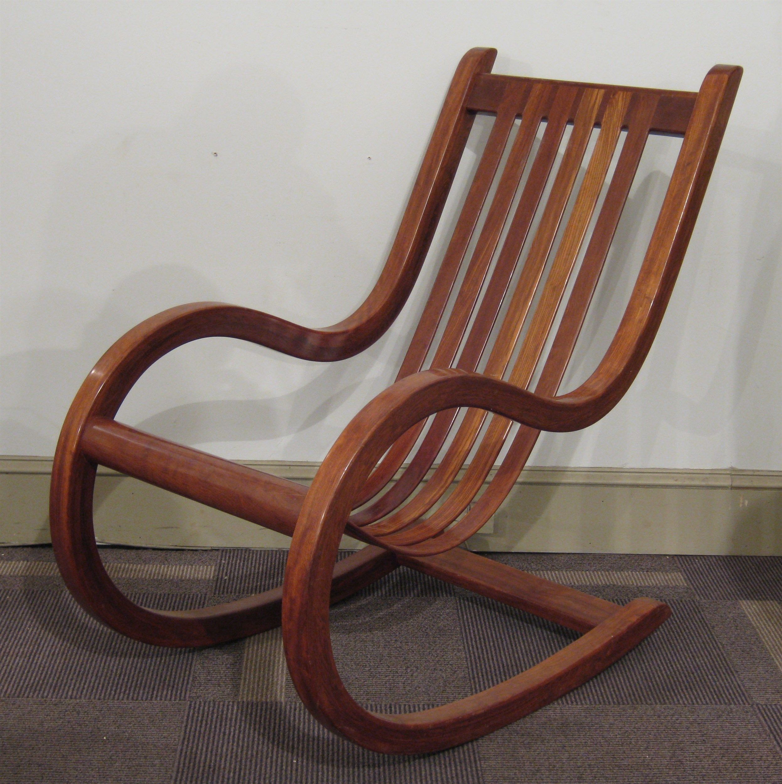 Modern Wooden Rocking Chair