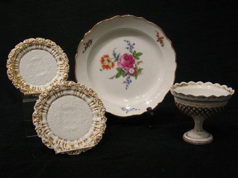 Past auction: Meissen Porcelain Circular Platter Late 19th/early 20th ...