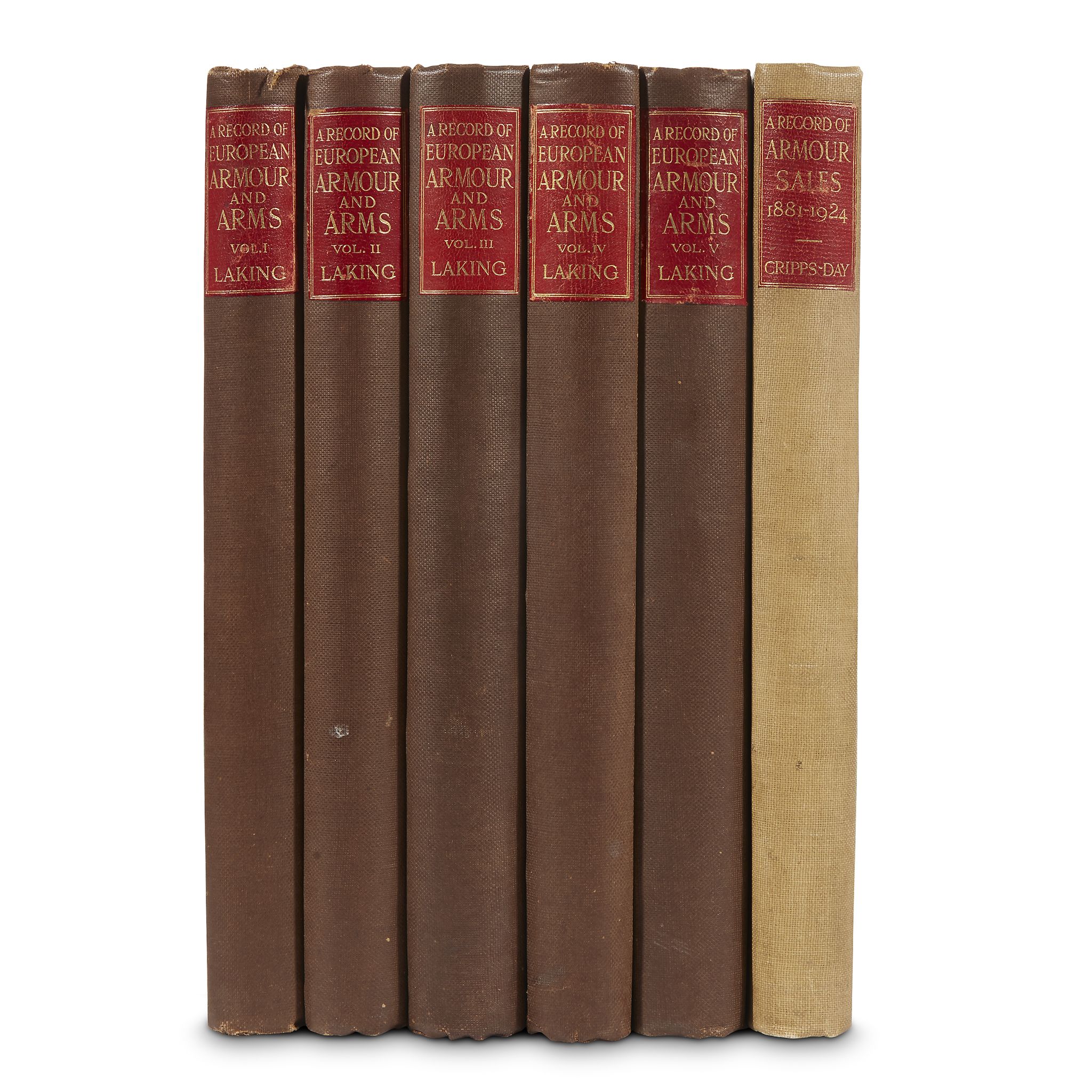 Past auction: [MILITARY HISTORY] two titles on arms and armour (in six ...