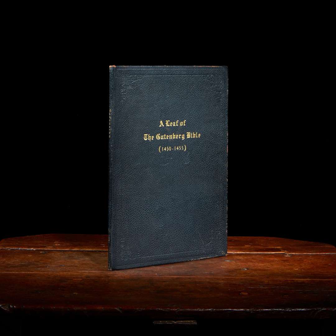 Gutenberg Bible Cover