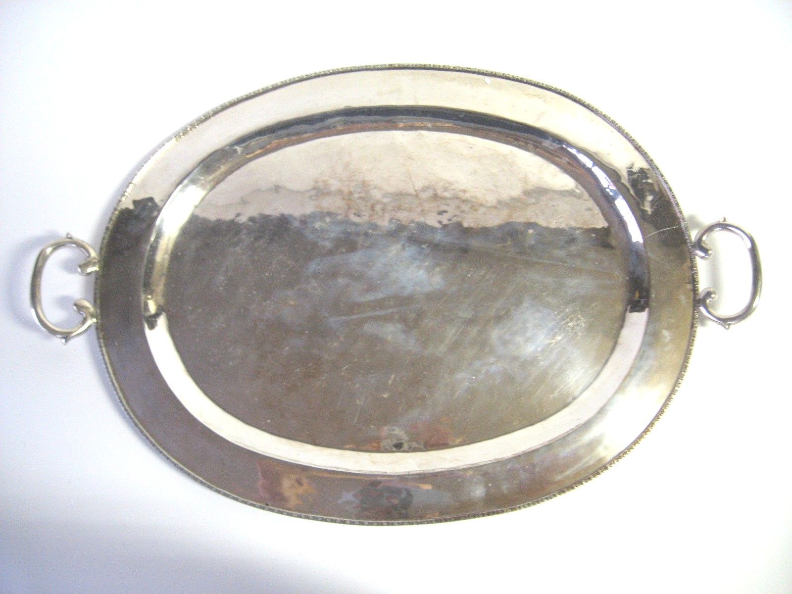 Silver Decorative Oval