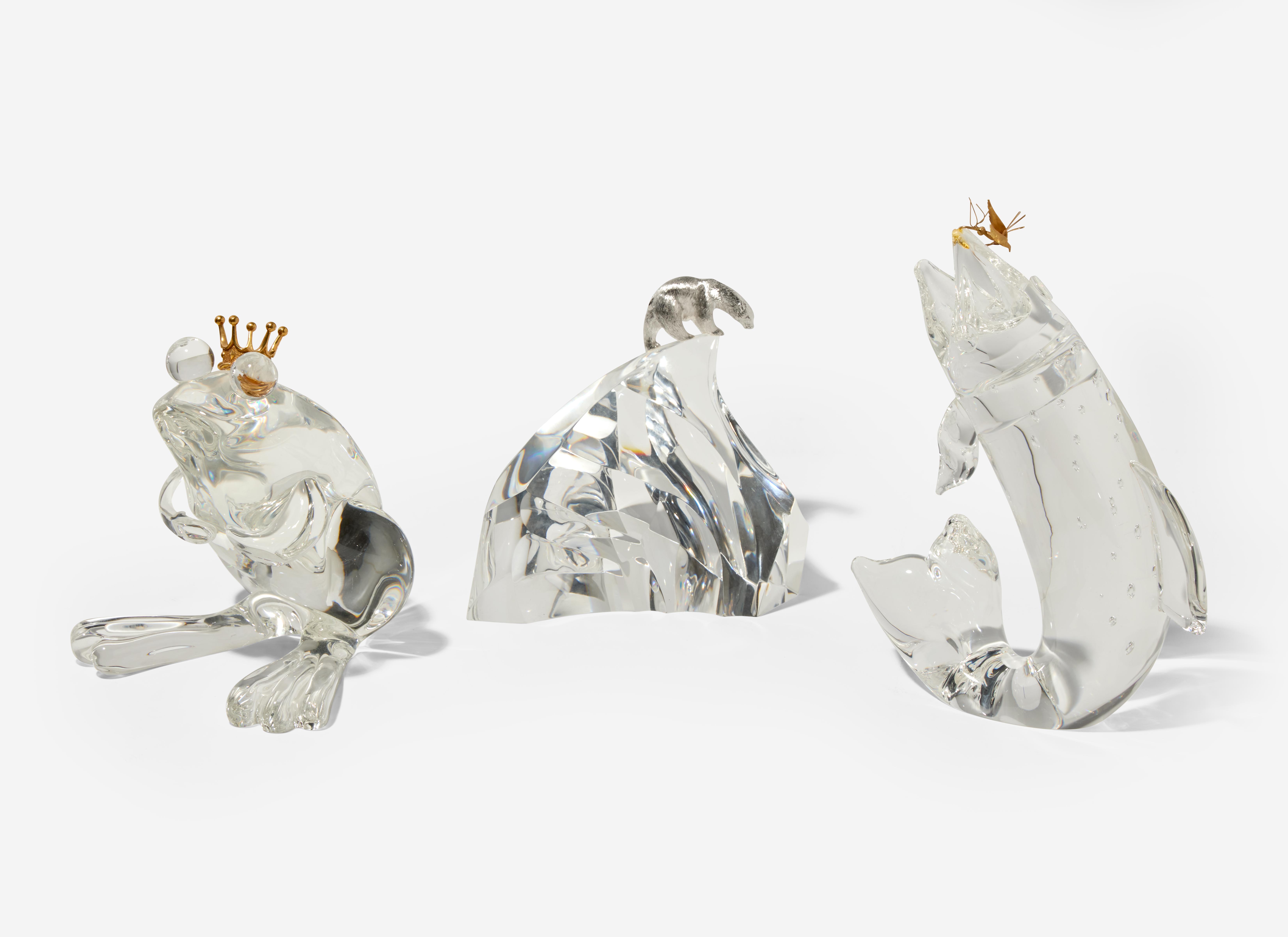 Past auction: Steuben Glass Works, Three Sculptures | February 8, 2024